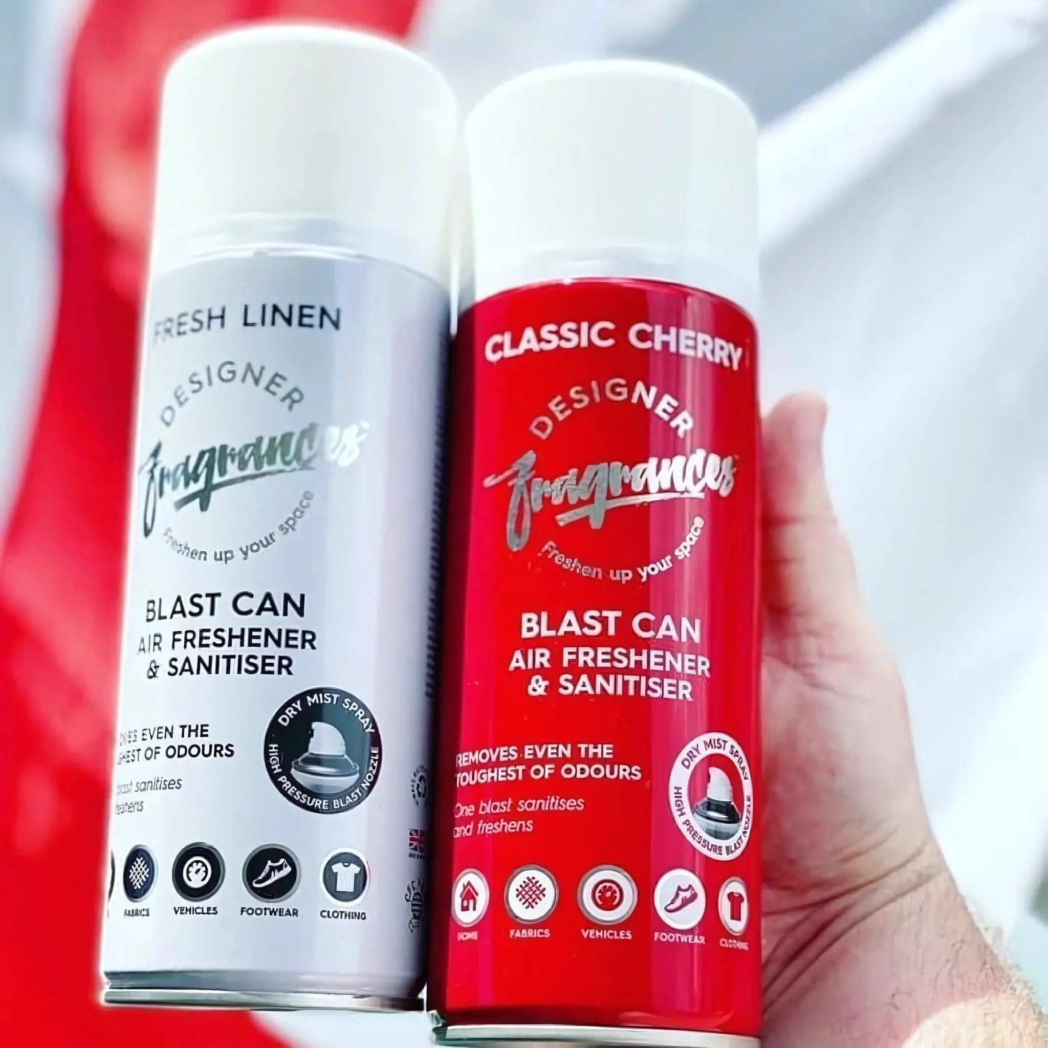 Blast Cans are perfect to freshen up clothing, footwear – Designer ...