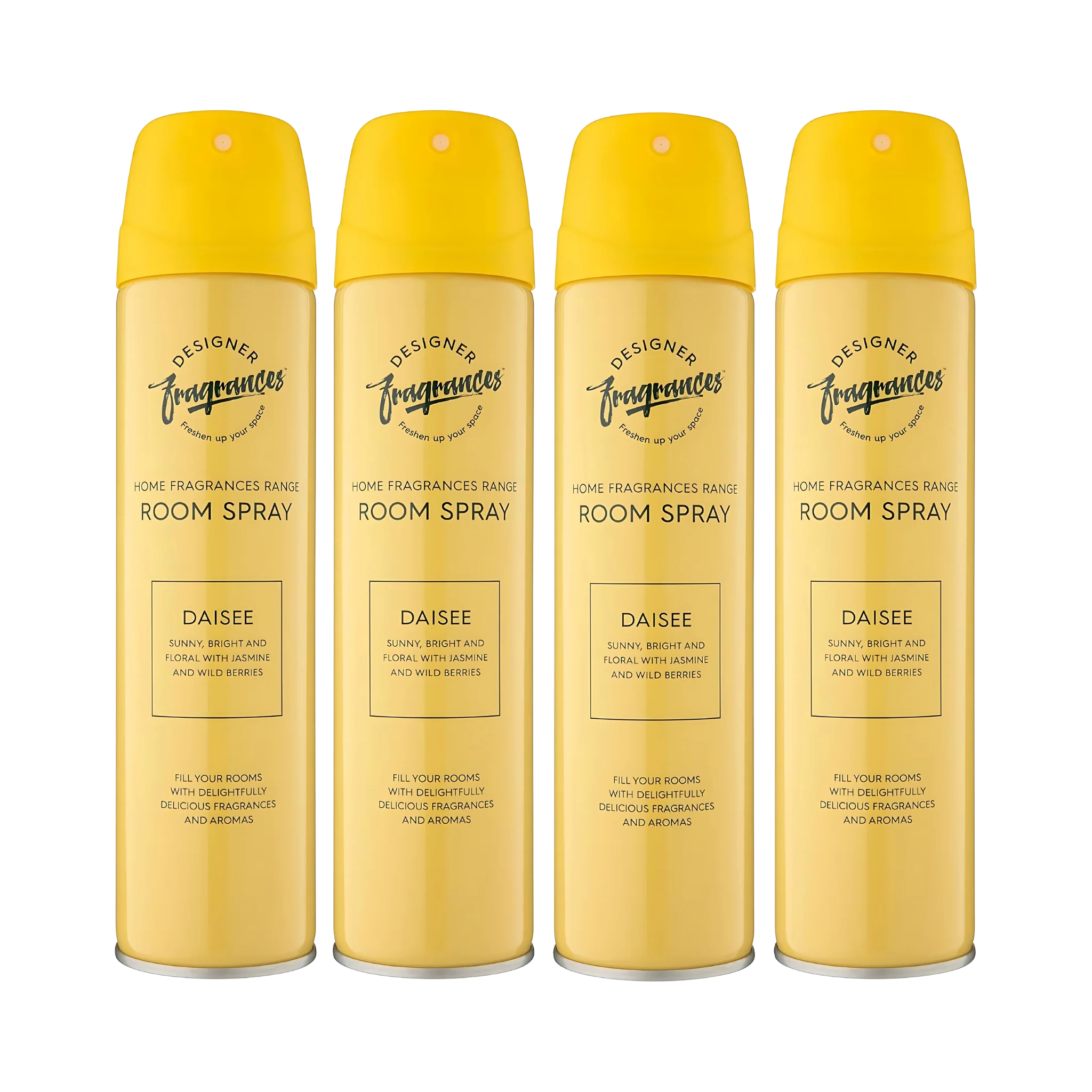 Daisee Room Spray 4 Pack – Floral, Long-Lasting Freshener – Designer ...