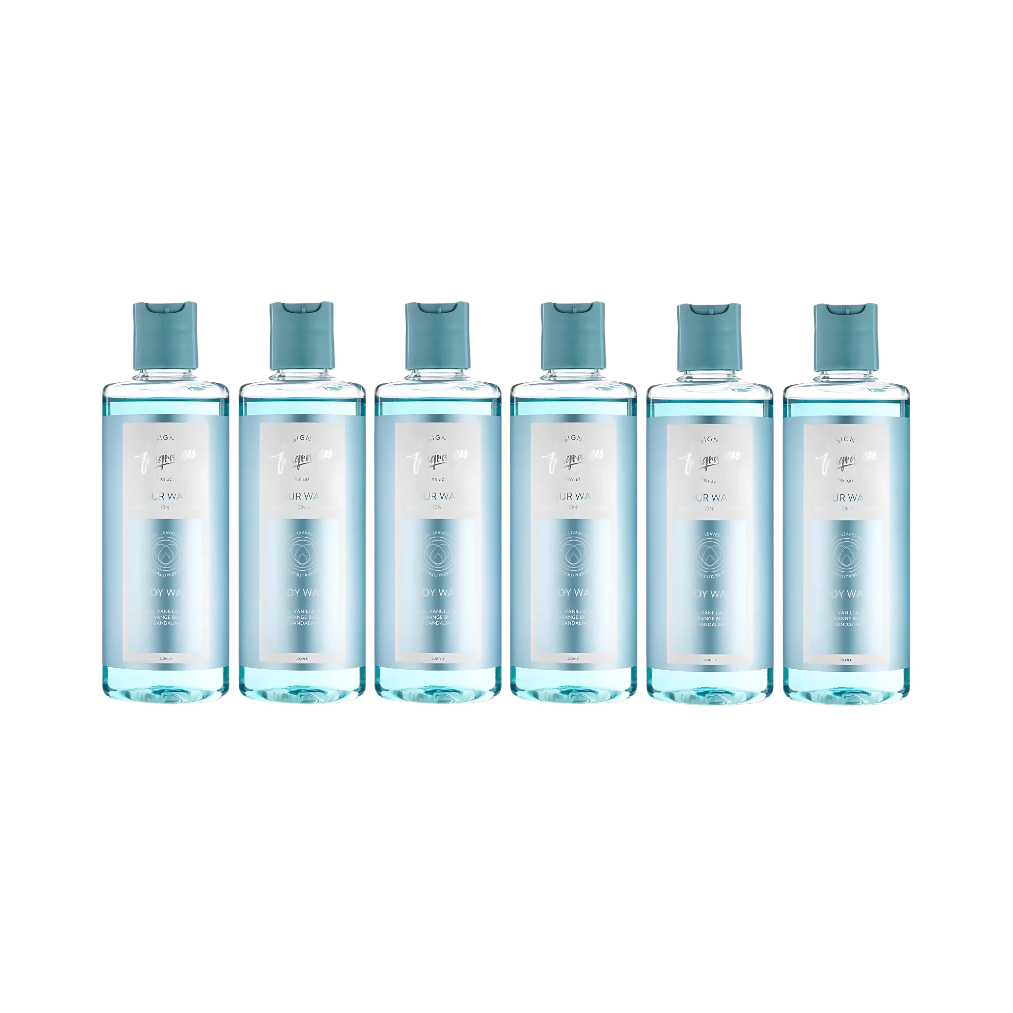 Our Way Body Wash 6 Pack – 250ml Hydrating Shower Gels – Designer ...