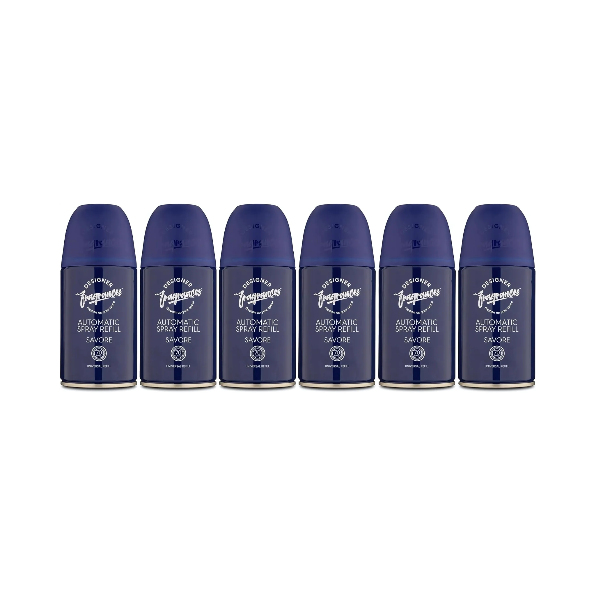 Savore Auto Spray Refills 6 Pack – 250ml Long-Lasting Air Freshener ...